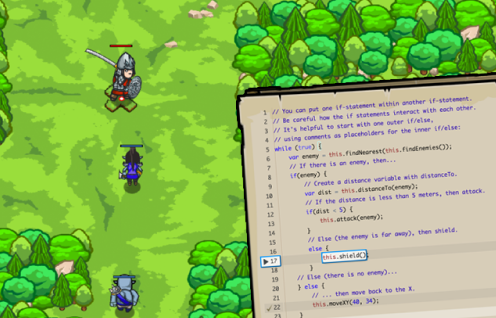 CodeCombat - Coding games to learn Python and JavaScript