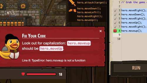 CodeCombat - Coding games to learn Python and JavaScript